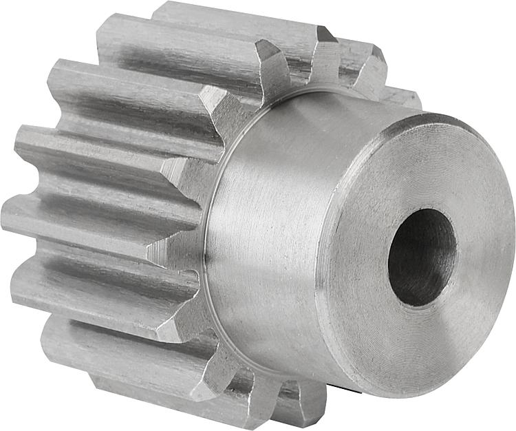 Engrenage en acier, module 3 Denture droite fraisée, angle de pression ...